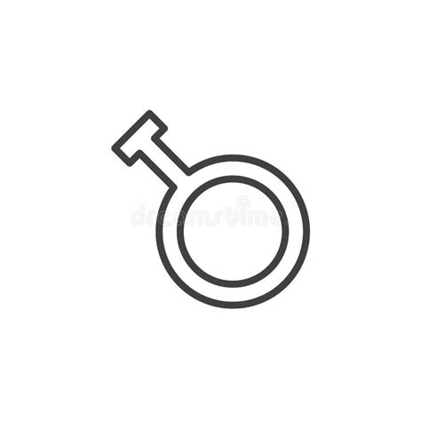 Travesti Sex Line Icon Stock Vector Illustration Of Perfect
