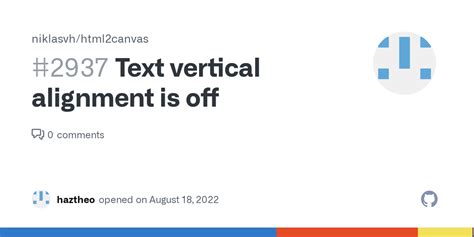 Text Vertical Alignment Is Off · Issue 2937 · Niklasvhhtml2canvas · Github