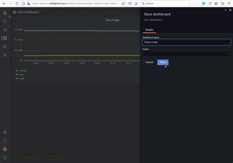 Create Graph For Swap Memory Using Grafana Influxdb Part 3
