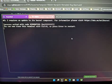 Wsl2130x64msi Package Does Not Install Or Update Windows Subsystem For Linux · Issue