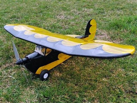 Big Lazy Bee By Andy Clancy 72 Rc Sports Model ~ Laser Cut Balsa Wing Rib Set Ebay Uk