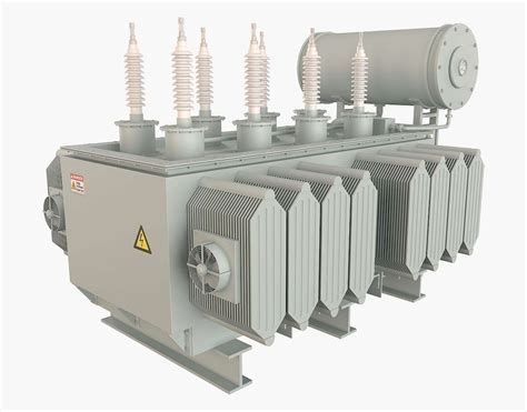 Electrical Transformer 3D Model By Virtual3d
