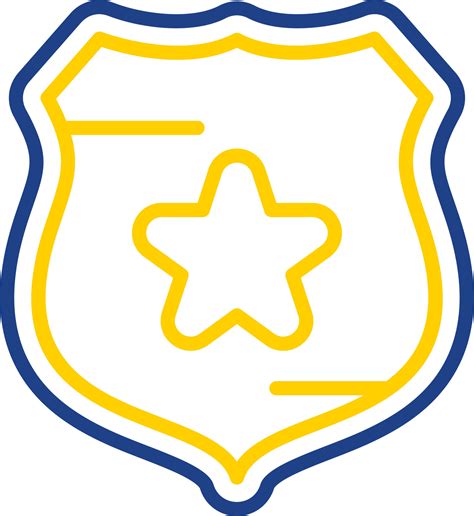 Police Shield Vector Icon Design 16614716 Vector Art At Vecteezy