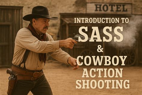 What Is Cowboy Action Shooting And The Single Action Shooting Society