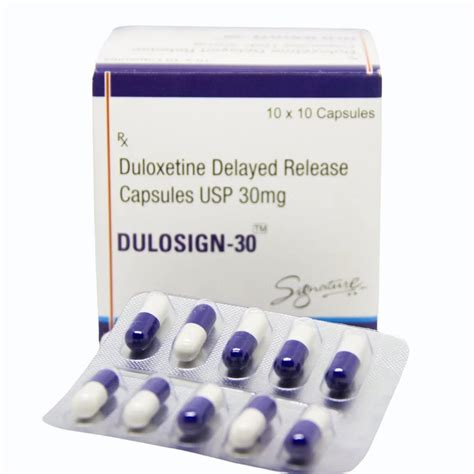Duloxetine Delayed Release Capsules 30 Mg At ₹ 1500box In Thane Id