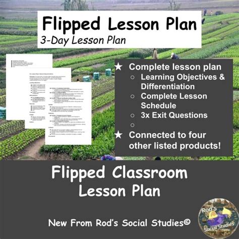 Food Processing And Preservation Flipped Classroom Lesson Plan Editable