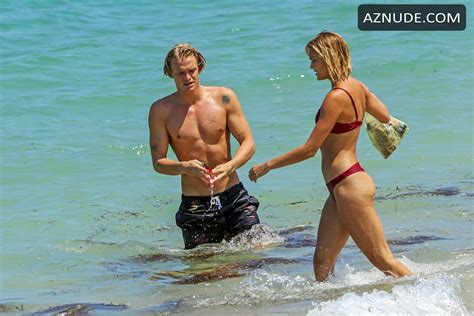 Clair Wuestenberg Sexy With Cody Simpson At The Beach In Bali Together
