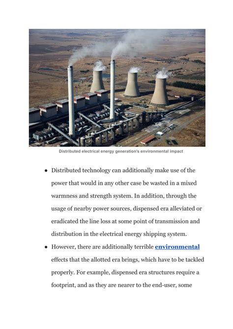 Ppt Distributed Electrical Energy Generations Environmental Impact Powerpoint Presentation