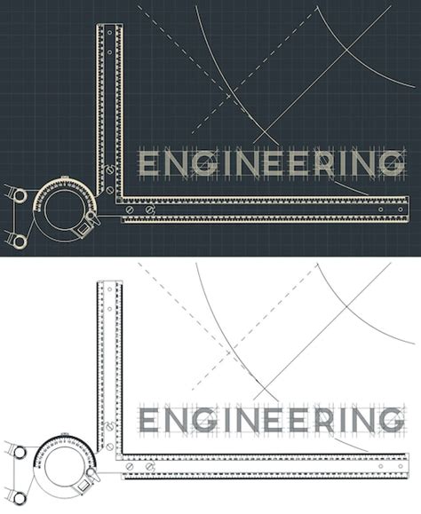 Premium Vector Drawing Board Composition