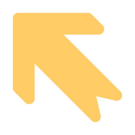 Diagonal Arrow Creative Stall Premium Flat Icon