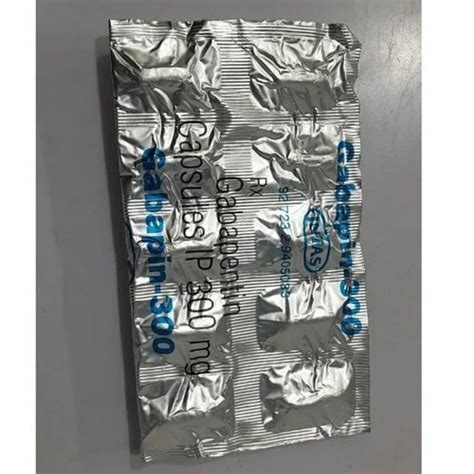 300mg Gabapentin Capsule At ₹ 301 Stripe Gabantin Capsule In New Delhi Id 2853494182197