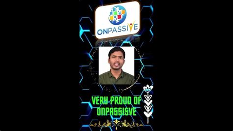 Onpassive🔷 Value 🔷by Satya Pappu 🔷 Youtube