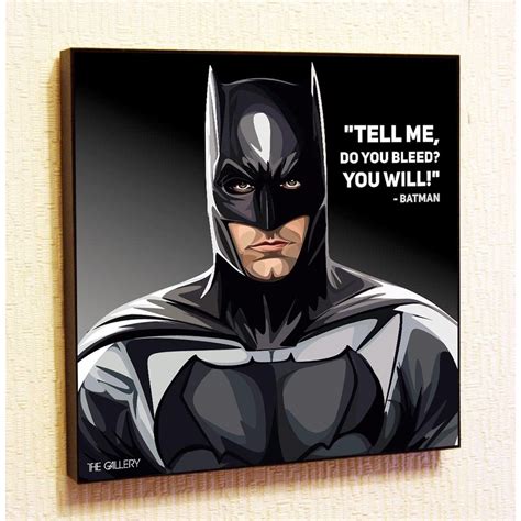 Batman Motivational Quotes Batman Ben Affleck Marvel Dc Framed Poster