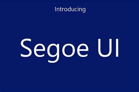 Segoe Ui Font Dafonthub