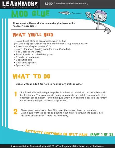 Moo Glue Lawrence Hall Of Science