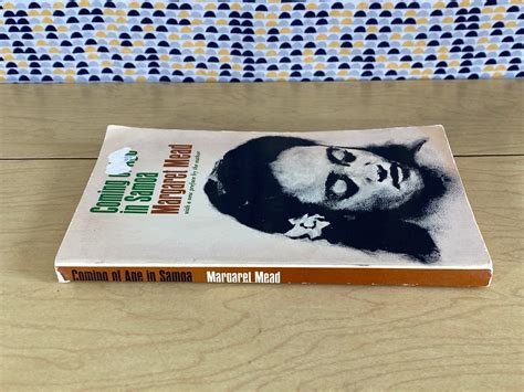 Coming Of Age In Samoa Margaret Mead Vintage Paperback Etsy