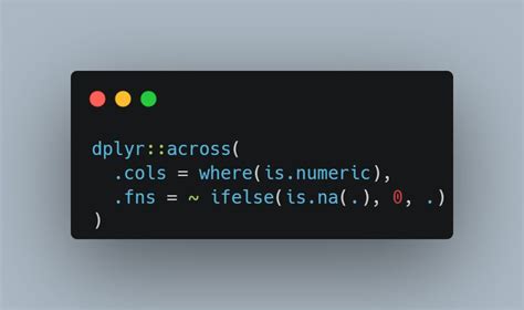Steven Paul Sanderson Ii Mph On Linkedin R Tip Across Mutate Dplyr