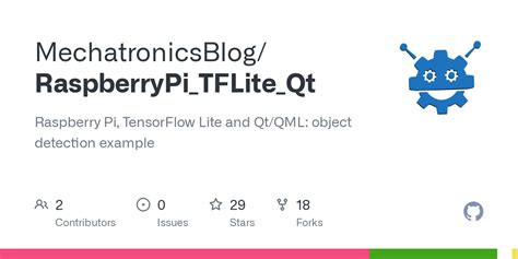Github Mechatronicsblog Raspberrypi Tflite Qt Raspberry Pi Tensorflow Lite And Qt Qml