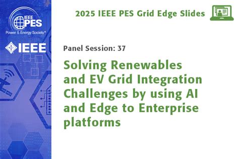 Solving Renewables And Ev Grid Integration Challenges By Using Ai And