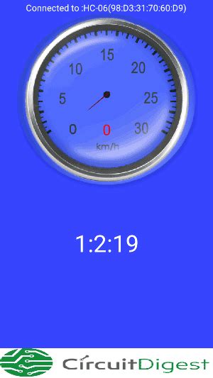 Diy Speedometer Using Arduino And Processing Android App