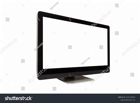 Mono Block Computer Monitor Blank Screen Stock Photo 2197128975 Shutterstock
