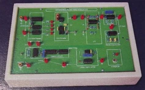 Differential Pulse Code Modulation And Demodulation Trainer Dpcm For