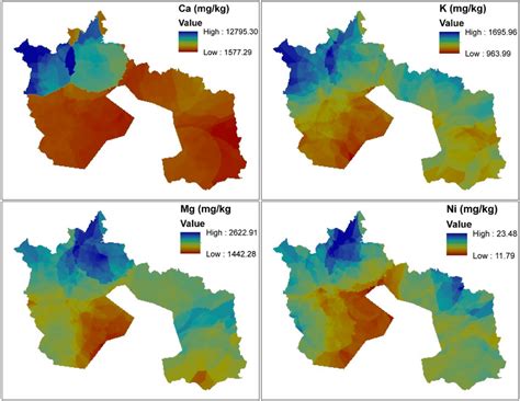 Spatial Distribution Of The Elements The Spatial Distribution Maps Was Download Scientific Spatial Distribution Of The Elements The Spatial Distribution Maps Was Download Scientific