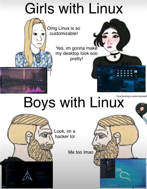 Playedforlinuxforawhilenearlygotexpelledinschool Rprogrammerhumor