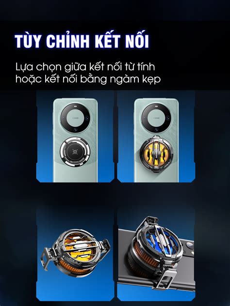 Quạt tản nhiệt điện thoại sò lạnh MEMO CX07 thế hệ mới làm lạnh đóng băng hỗ trợ tăng fps gaming