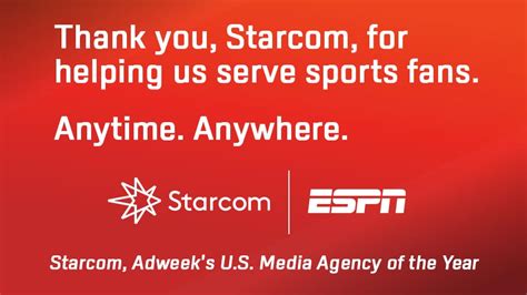 Starcom Is Adweeks Us Media Agency Of The Year