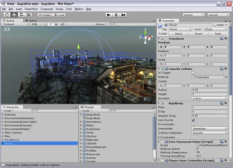 我的程式開發筆記 Unity3d 教學 ﹥02 Unity 操作介面