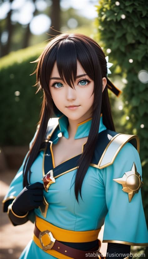 Aqua From Konosuba Prompts Stable Diffusion Online