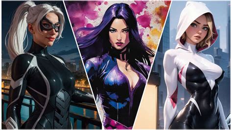 Top 17 Sexiest Marvel Female Comic Book Characters