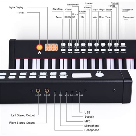 Bxii 88 Key Digital Piano Midi Bluetooth Keyboard W Pedal And Bag Black 7461758600240 Ebay