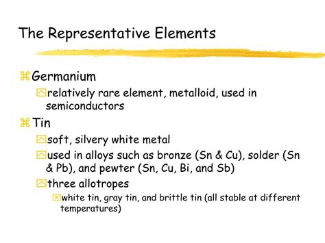 Ppt Overview Of Representative Elements In Chemistry Powerpoint Presentation Id1204614
