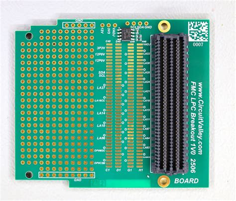 Fpga Fmc Breakout Board For Accessing Lpc Connections From High End