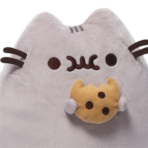 Gund 95 Pusheen Plush Stuffed Animal Cat With Snackable Chocolate Chip