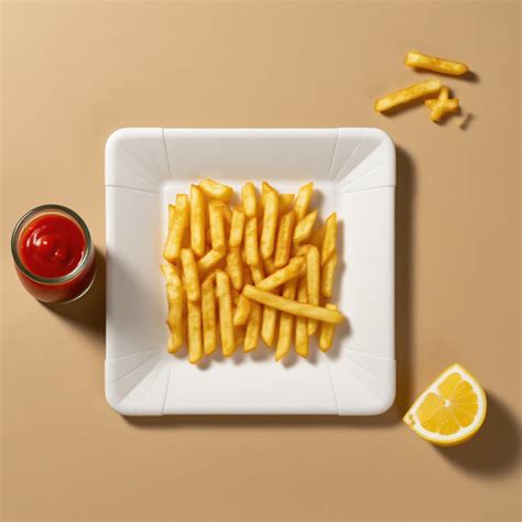 Rectangular Paper Plates Disposable Eco Serving Trays White Ge Food Pack