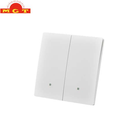 250V 2 Gang PC Wall Switch Push Button Switch For Home Use Wall Switch And Button Switch
