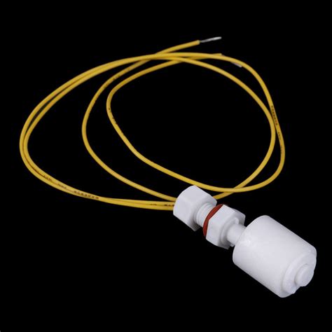 Chandrae PP Floating Ball Switch Liquid Water Level Sensor Horizontal Float Switch Down