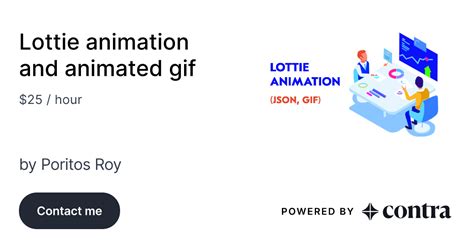Lottie Animation And Animated Gif By Poritos Roy