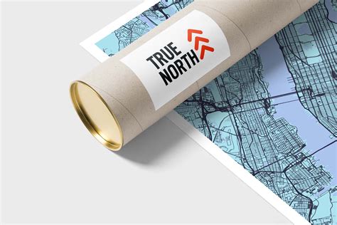 custom city map art print true north posters