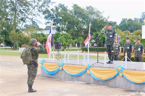 ยามศึกเรารบ ยามสงบเราเตรียมพร้อม เมื่อวันที่ ๓ พ ย ๖๕ เวลา ๐๘๐๐ พัน ร ๙ รอ กรม ร ๓ พล นย จัด