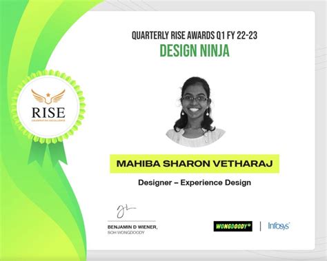 Rise Award Q1 2022 2023 Thanks To Infosyswongdoody For The