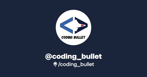 Codingbullet Linktree