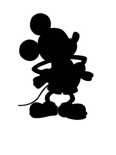 Mickey Mouse Silhouette Clip Art