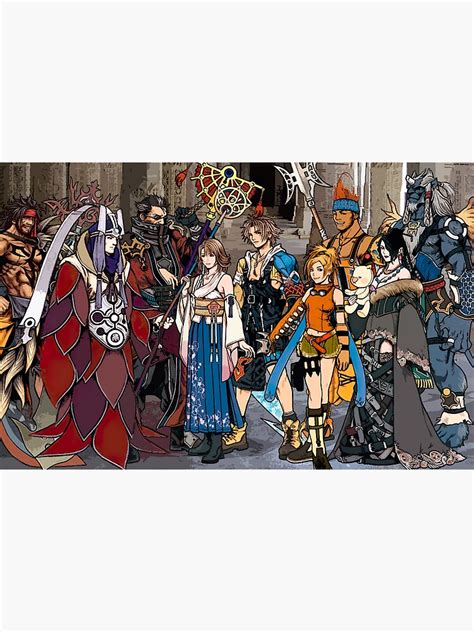 Final Fantasy X Art Sticker For Sale By Johndoejasper Redbubble