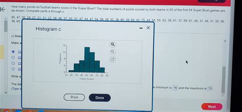 Solved Is This Correct I Picked Histogram A Unimodal And