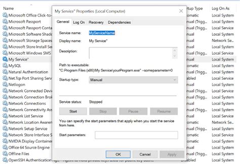 How To Create Service On Windows