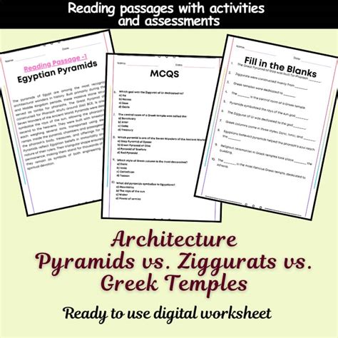 Architecture Pyramids Vs Ziggurats Vs Greek Temples By Mohazzam Malik